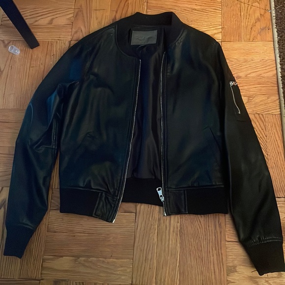 BB Dakota | Jackets & Coats | Pleather Bb Dakota Bomber Jacket The Best ...